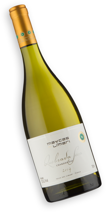 MAYCAS DEL LIMARÍ QUEBRADA SECA CHARDONNAY 2014 - Wine