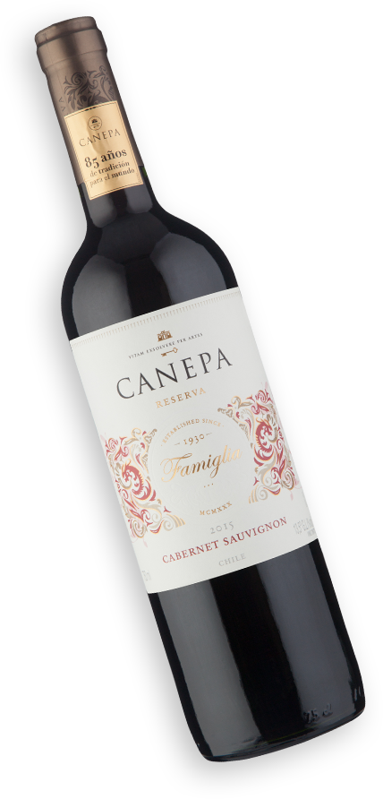Canepa Reserva Famiglia Cabernet Sauvignon 2015. - Wine