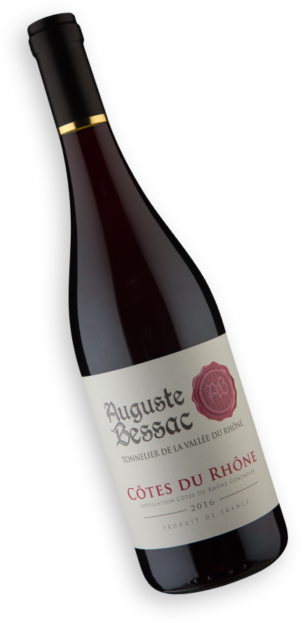 Auguste Bessac A.O.C. Côtes du Rhône 2016 - Wine