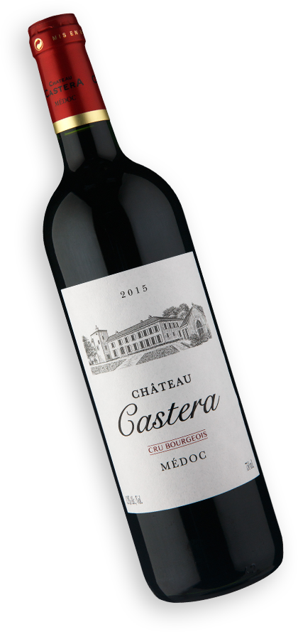 Château Castera Cru Bourgeois A.O.C. Médoc 2015 - Wine