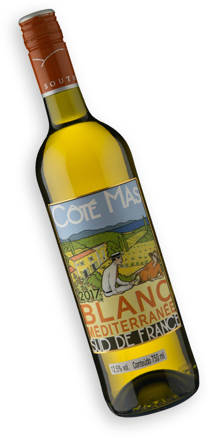 Côté Mas Blanc Méditerranée I.G.P. Pays dOc 2017 - Wine