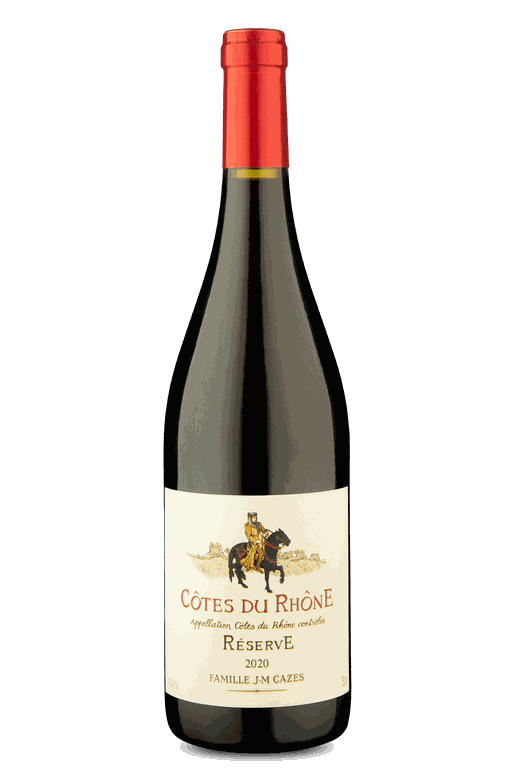 Famille J.M Cazes Reserve A.O.C Côtes du Rhône 2020 - Wine | Wine