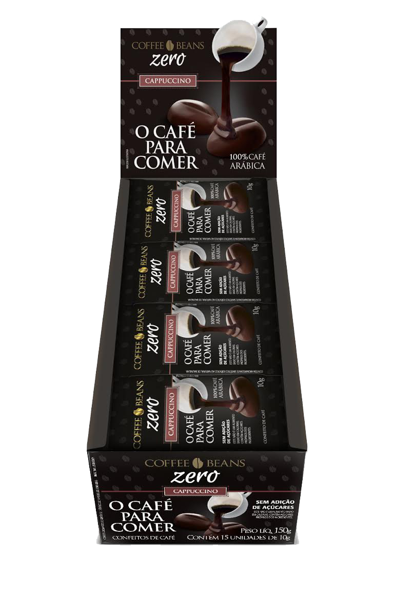 Coffee Beans Cappuccino Zero Cx Com 15 Un - 150g - Wine | Wine