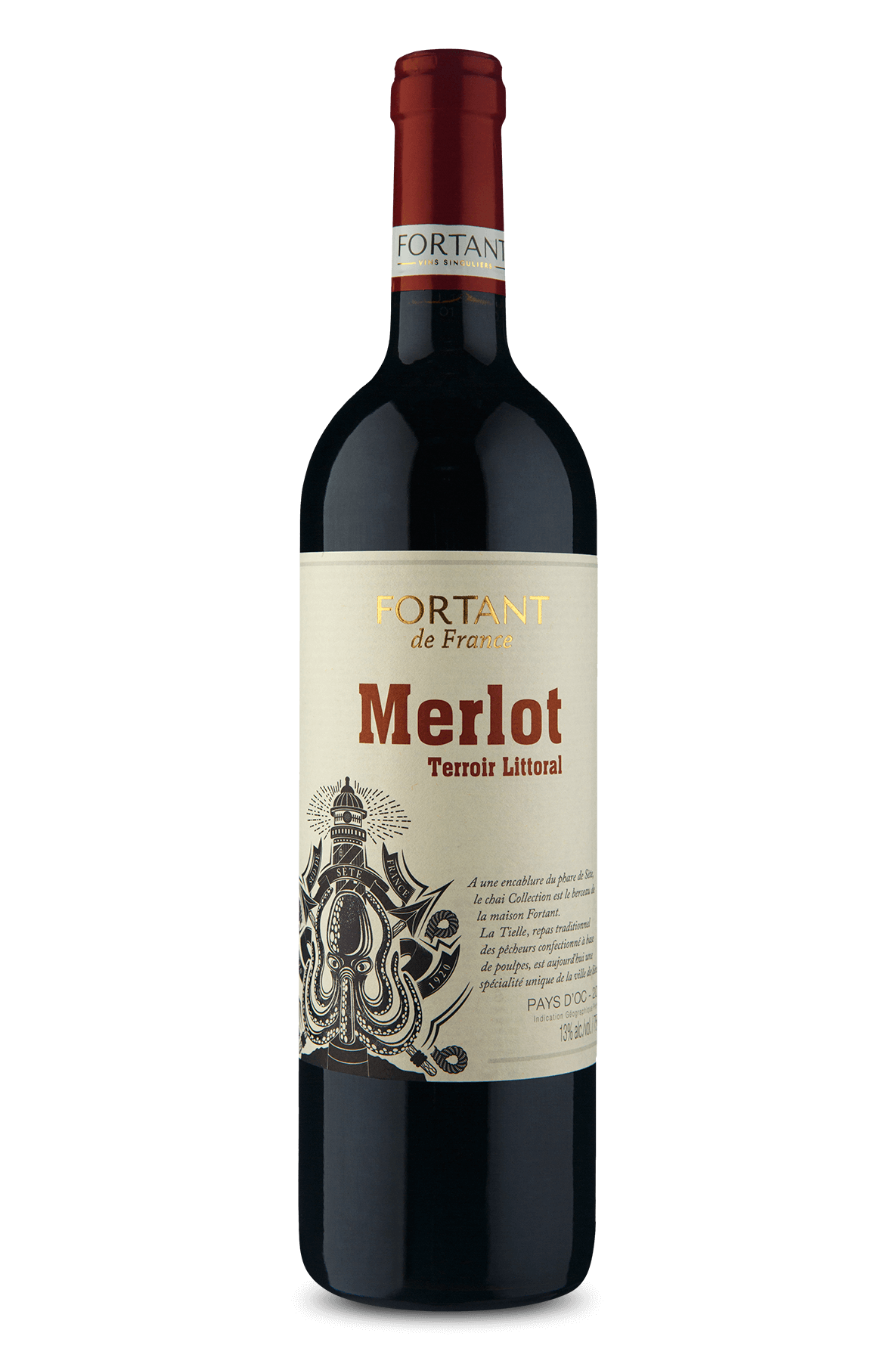 Fortant de France Terroir Littoral Merlot 2017 - Wine | Wine