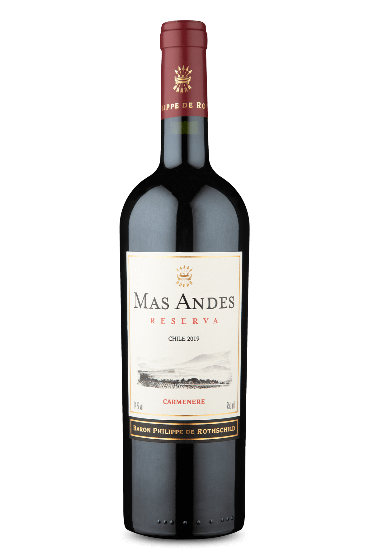 Baron Philippe de Rothschild Mas Andes Reserva Carménère 2019 - Wine | Wine