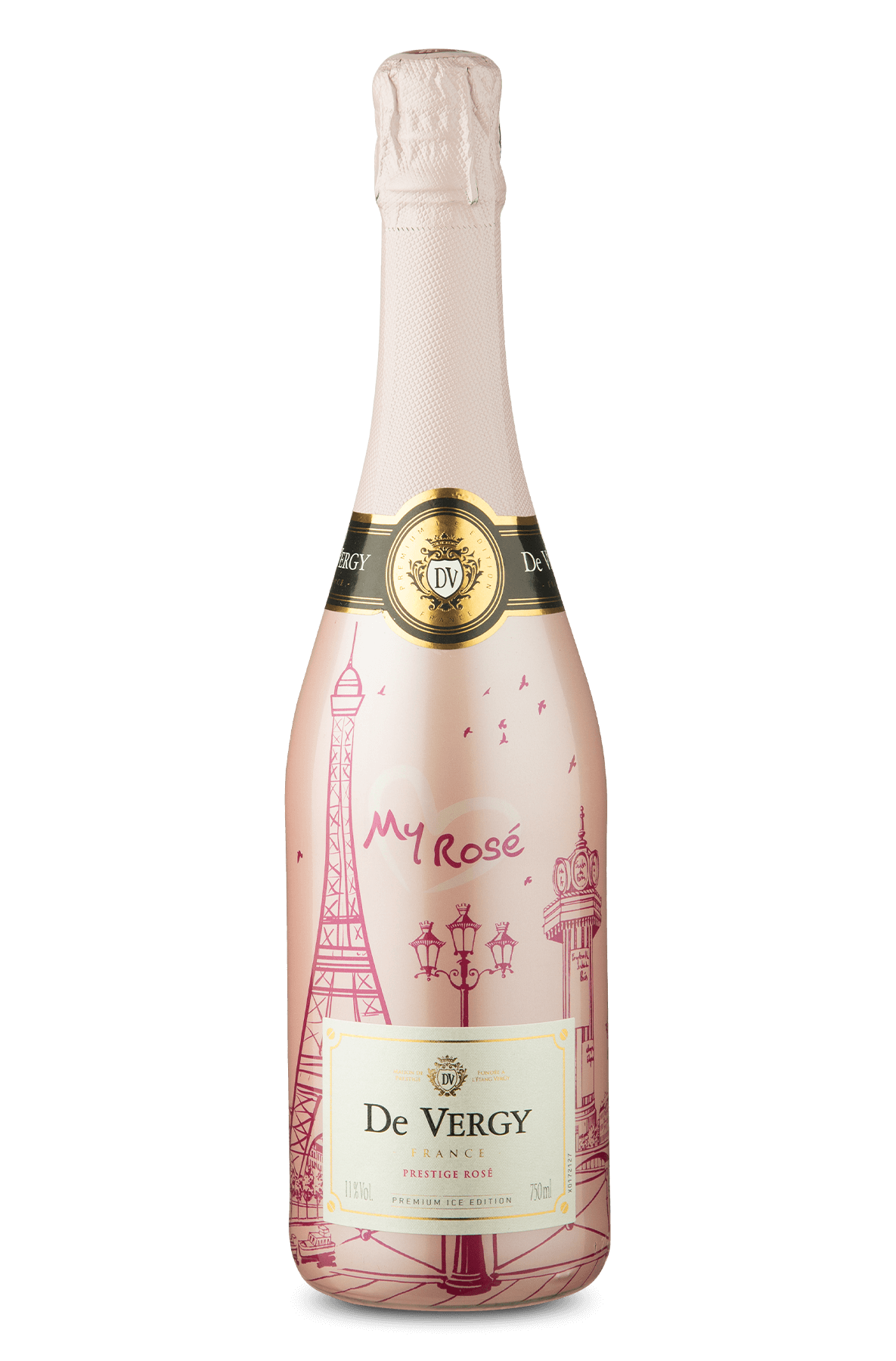 Espumante De Vergy Prestige Premium Ice Edition Rosé Seco - Wine | Wine