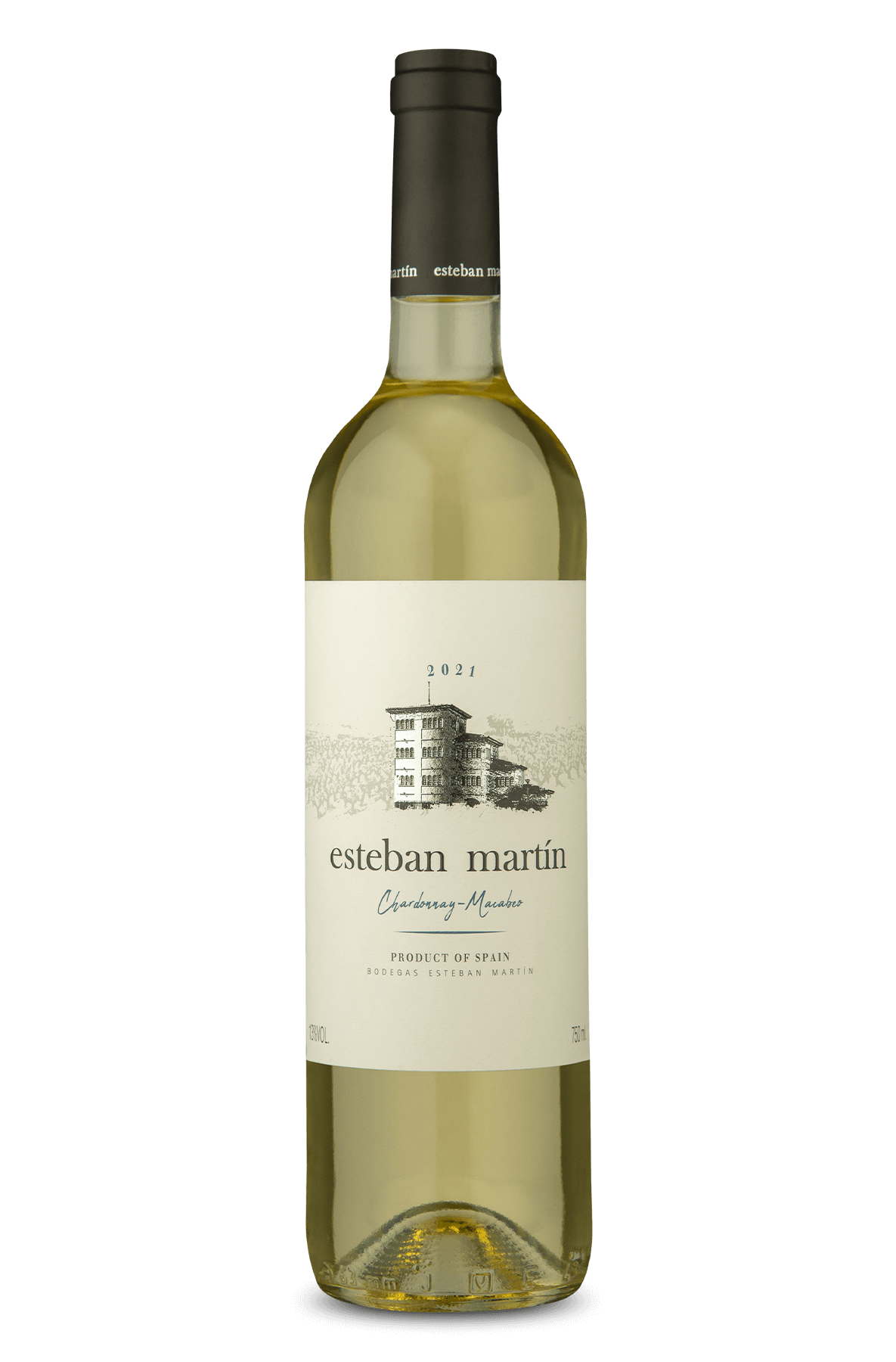 Esteban Martín D.O.P. Cariñena Chardonnay Macabeo Blanco 2021 - Wine | Wine