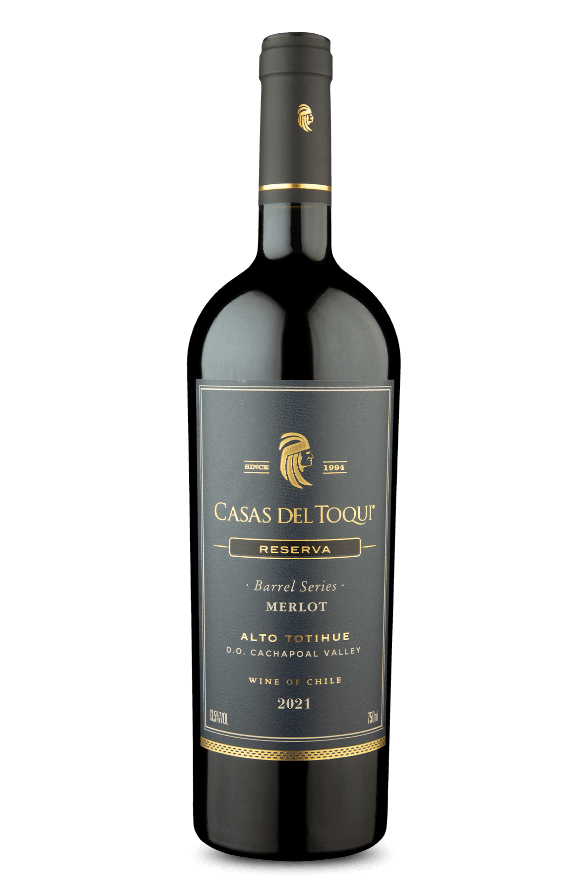 Casas Del Toqui Barrel Series Reserva Merlot 2021 - Wine | Wine