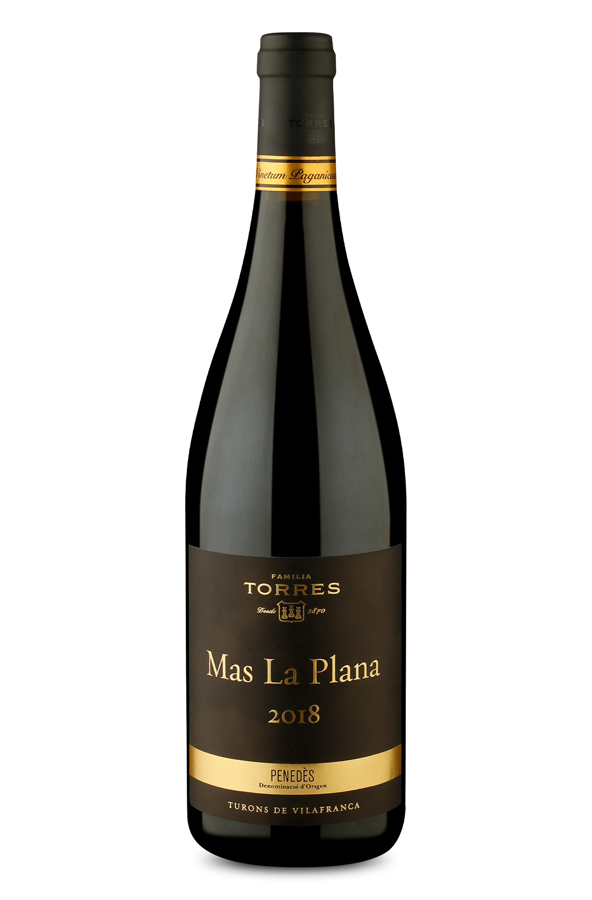 Familia Torres Mas la Plana D.O. Penedès Cabernet Sauvignon 2018 - Wine ...