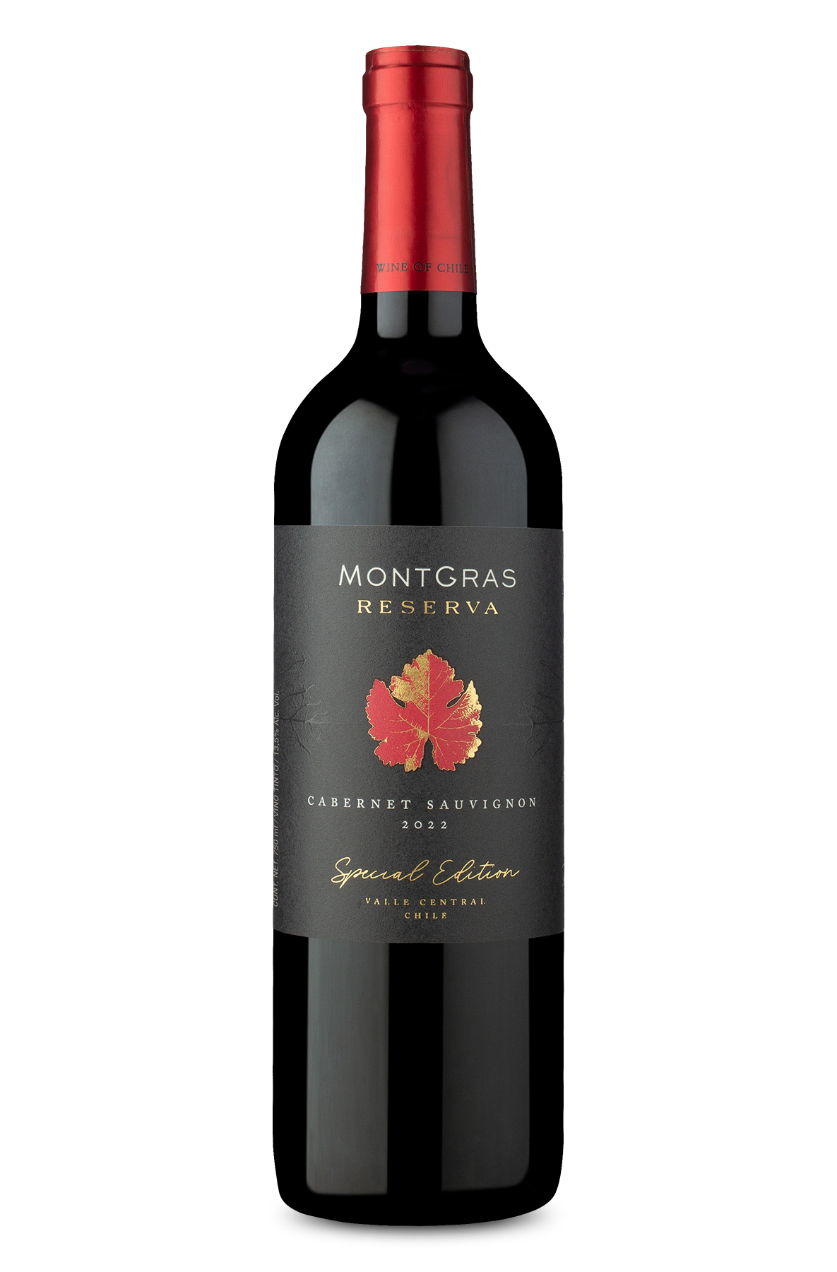 Montgras Special Edition Reserva Valle Central Cabernet Sauvignon 2022 ...