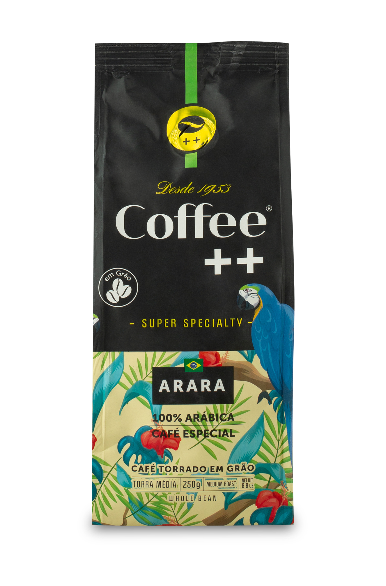 Café Coffee Mais Arara Super Specialty em Grãos 250 g - Wine | Wine