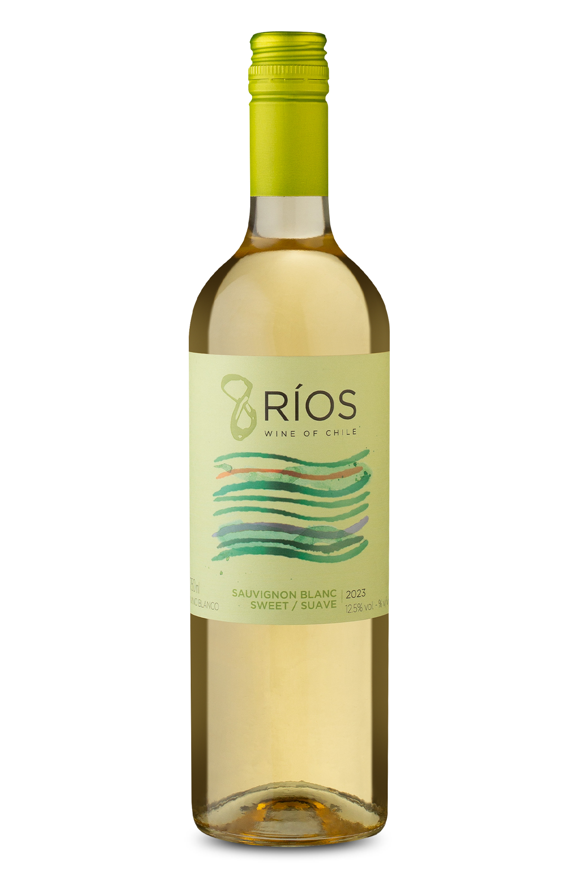 8 Ríos D.O. Región del Valle Central Sauvignon Blanc Suave 2023 - Wine ...