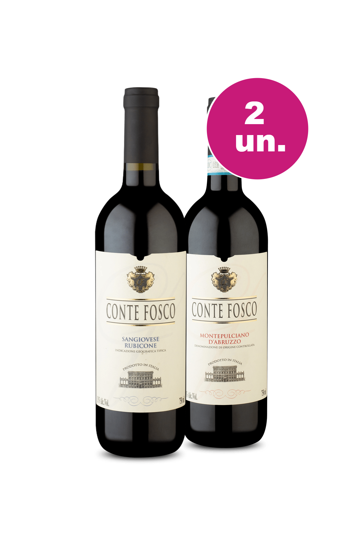 Kit 2 - Conte Fosco - Oferta Insana - Wine | Wine
