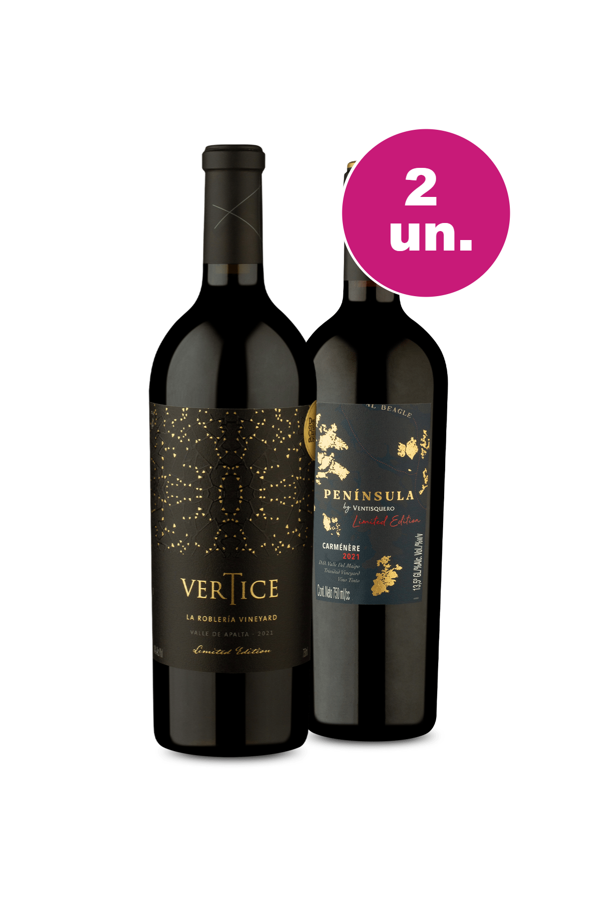 Kit 2 - Limited Edition - Vertice e Península - Wine | Wine